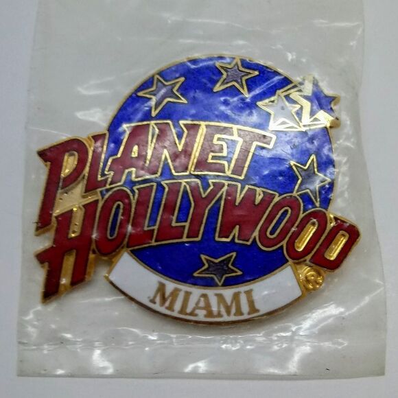 Vintage | Jewelry | Plantet Hollywood Miami Collectors Pin | Poshmark